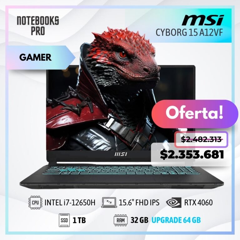 Productos - Notebooks Pro